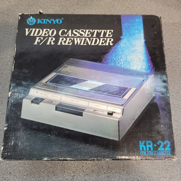 Kinyo | Other | Vintage Kinyo Vhs Tapes Video Cassette Rewind Fast ...